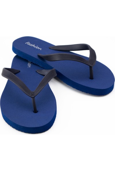 Bermody Erkek Rahat Parmak Arası Lacivert Plaj Terliği Flipflop Bermody Erkek Rahat Parmak Arası Lacivert Plaj Terliği Flipflop