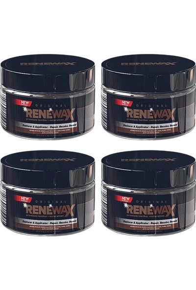 Renewax 3+1 Paket Deri Onarıcı Temizleyici Cilalayıcı 600ML Renewax 3+1 Paket Deri Onarıcı Temizleyici Cilalayıcı 600ML