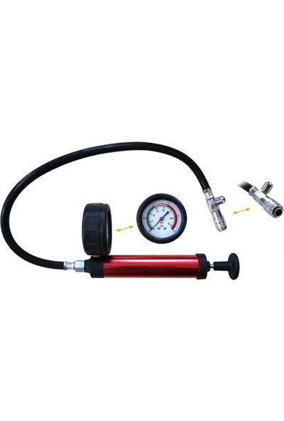 Worldforce Radyatör Test Kiti Hava Pompası 15-20 Bar Profesyonel Worldforce Radyatör Test Kiti Hava Pompası 15-20 Bar Profesyonel