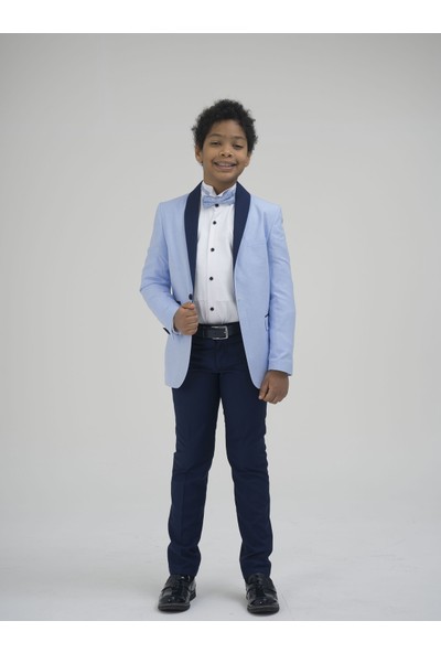 Tiga Kids Şal Yaka Lila Renk Erkek Çocuk Takım Elbise Tiga Kids Şal Yaka Lila Renk Erkek Çocuk Takım Elbise