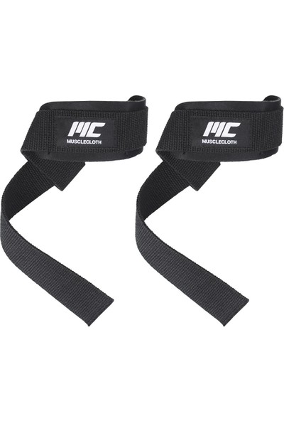 Musclecloth Padded Lifting Straps Siyah Musclecloth Padded Lifting Straps Siyah