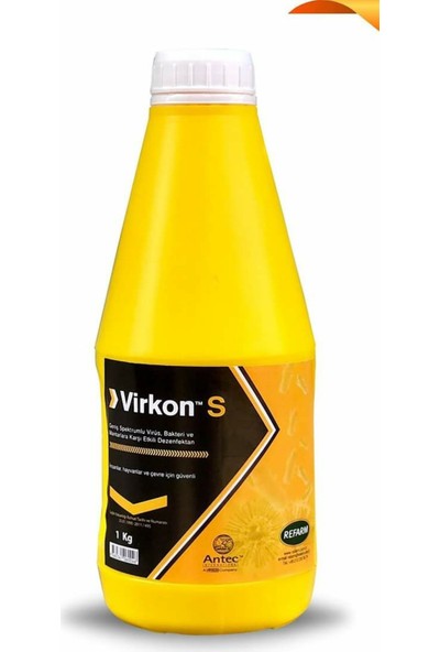 Virkon Refarm Virkon-S Geniş Spektrumlu Pet ve Ortam Dezenfektan 1kg