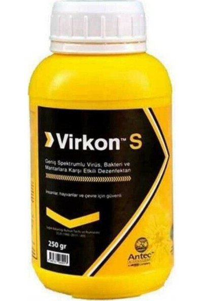 Virkon Refarm Virkon S Geniş Spektrumlu Virüsidal Pet ve Ortam Dezenfektanı 250GR