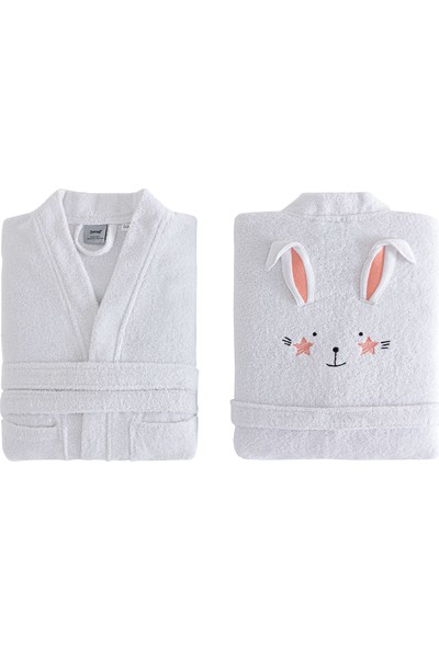 Yataş Bedding Bret Kimono Yaka Bornoz Pamuk Bornoz Renk :somon ve Beyaz 450 Gr/m² (3-4 Yaş) Yataş Bedding Bret Kimono Yaka Bornoz Pamuk Bornoz Renk :somon ve Beyaz 450 Gr/m² (3-4 Yaş)