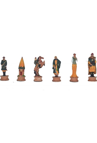 Gift Home (Sadece Satranç Taşı Isteyene) Gifthome,büyük,polyester, Osmanlı & Hun Figürlü Satranç Taşı Gift Home (Sadece Satranç Taşı Isteyene) Gifthome,büyük,polyester, Osmanlı & Hun Figürlü Satranç Taşı