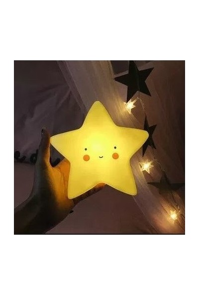 Turkish A2Z Dekoratif 3D Sevimli Minnoş Yıldız Gece Lambası Bebek Odası Lambası 15 cm Turkish A2Z Dekoratif 3D Sevimli Minnoş Yıldız Gece Lambası Bebek Odası Lambası 15 cm