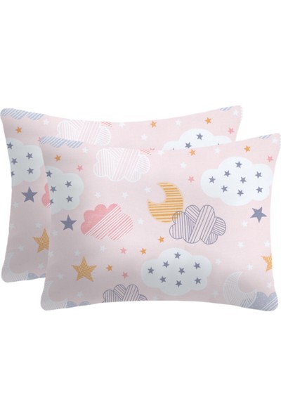 Lief Home %100 Pamuklu Fermuarlı Bebek Yastık Kılıfı | 35X45 ( 2 Adet )