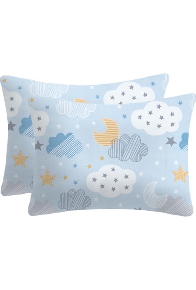 Lief Home %100 Pamuklu Fermuarlı Bebek Yastık Kılıfı | 35X45 ( 2 Adet )