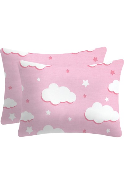 Lief Home %100 Pamuklu Fermuarlı Bebek Yastık Kılıfı | 35X45 ( 2 Adet )