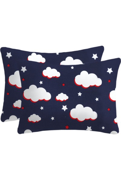 Lief Home %100 Pamuklu Fermuarlı Bebek Yastık Kılıfı | 35X45 ( 2 Adet )