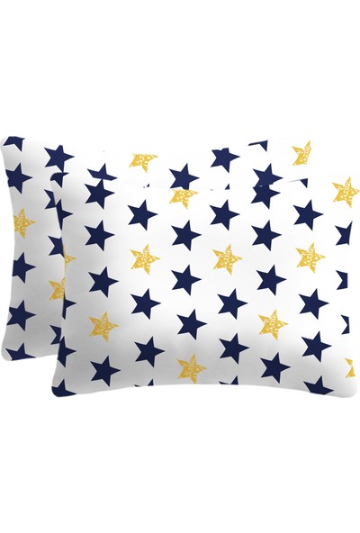Lief Home %100 Pamuklu Fermuarlı Yastık Kılıfı | 50X70 ( 2 Adet )