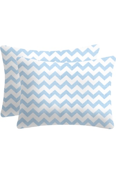 Lief Home %100 Pamuklu Fermuarlı Yastık Kılıfı | 50X70 ( 2 Adet )