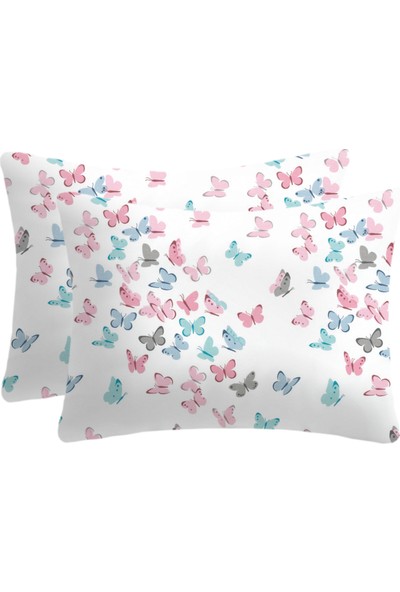 Lief Home %100 Pamuklu Fermuarlı Yastık Kılıfı | 50X70 ( 2 Adet )