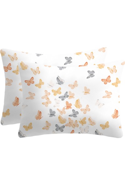 Lief Home %100 Pamuklu Fermuarlı Yastık Kılıfı | 50X70 ( 2 Adet )