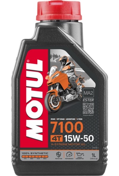 Motul 7100 4t 15W50 Tam Sentetik 1l Motor Yağı Motul 7100 4t 15W50 Tam Sentetik 1l Motor Yağı