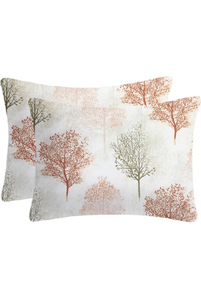 Lief Home Pamuklu Fermuarlı Yastık Kılıfı | 50X70 ( 2 Adet )