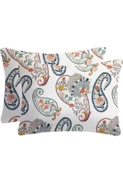 Lief Home Pamuklu Fermuarlı Yastık Kılıfı | 50X70 ( 2 Adet )