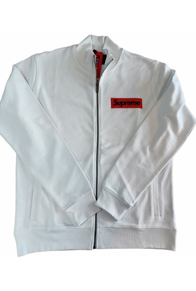 Supreme Jacket Embrodery Supper White