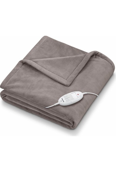 Beurer Hd 75 Cosy Elektrikli Battaniye Çift Kişilik 180 x 130 Koyu Gri