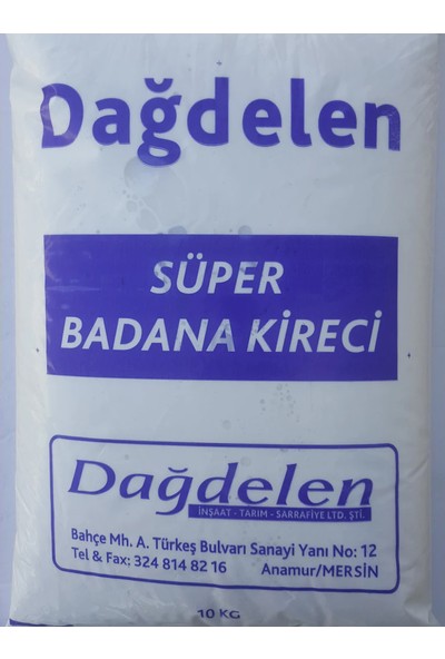 Dağdelen Süper Badana Kireç 10 kg Dağdelen Süper Badana Kireç 10 kg