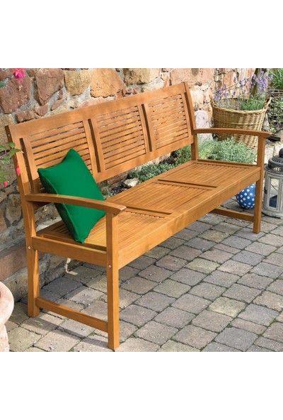 Nettekacmaz Ahşap Bahçe Balkon Teras Bankı