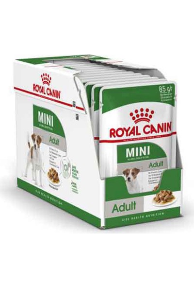 Royal Canin Mini Adult Pouch Yetişkin Köpek Konservesi 12X85 gr Royal Canin Mini Adult Pouch Yetişkin Köpek Konservesi 12X85 gr
