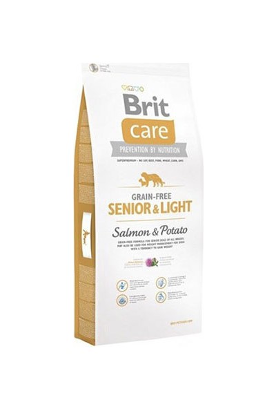 Brit Care Light Tahılsız Somonlu Patatesli Yaşlı Köpek Mamaı 3 kg Brit Care Light Tahılsız Somonlu Patatesli Yaşlı Köpek Mamaı 3 kg