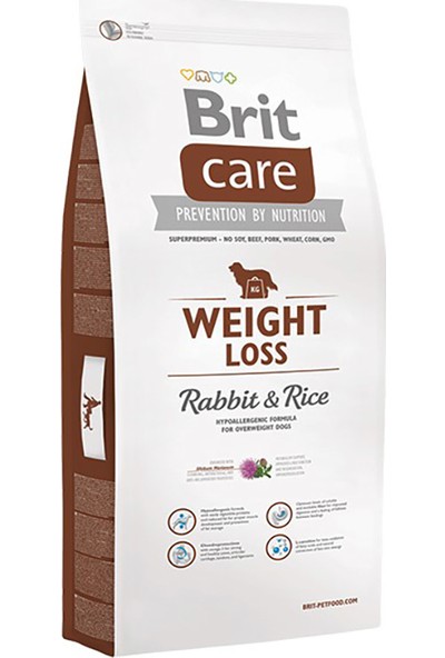 Brit Care Tavşanlı Pirinçli Kilo Dengeleyici Köpek Maması 3kg