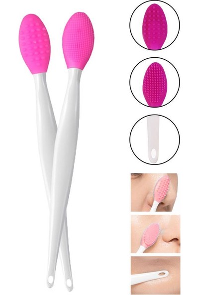 Mujgan Siyah Nokta ve Cilt Temizleme Aparatı Uzun Sap Fuşya