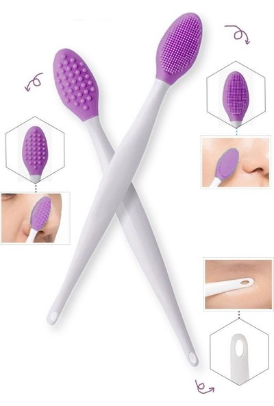Mujgan Siyah Nokta Ve Cilt Temizleme Aparatı Uzun Sap Mor Mujgan Siyah Nokta Ve Cilt Temizleme Aparatı Uzun Sap Mor