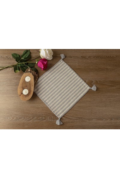 Efesan 6'lı Keten Mutfak Peçetesi Seti Efesan 6'lı Keten Mutfak Peçetesi Seti