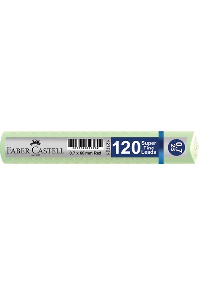 Faber-Castell 2b Grip Min 0.7 mm 60 mm Uç Pastel Yeşil 120'li Faber-Castell 2b Grip Min 0.7 mm 60 mm Uç Pastel Yeşil 120'li