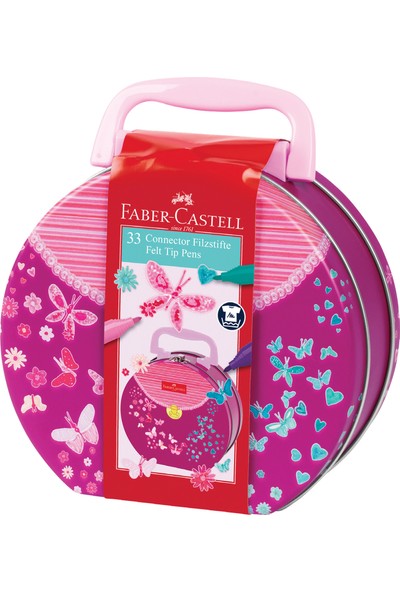 Faber-Castell Eğlenceli Keçeli Kalem El Çantası 33'lü