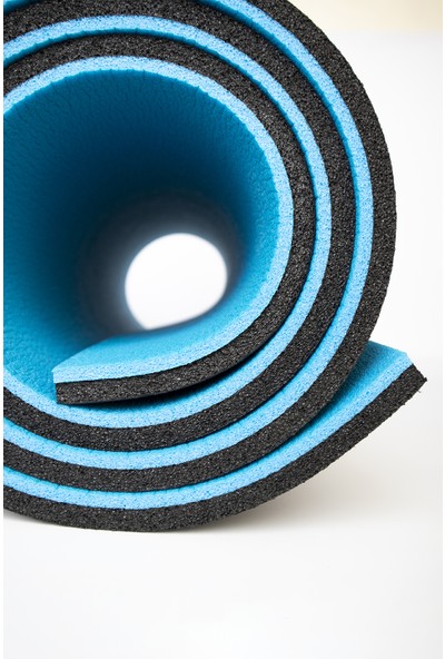 Bermody Mavi Gri 15MM Çift Taraflı Yoga ve Spor Matı Bermody Mavi Gri 15MM Çift Taraflı Yoga ve Spor Matı