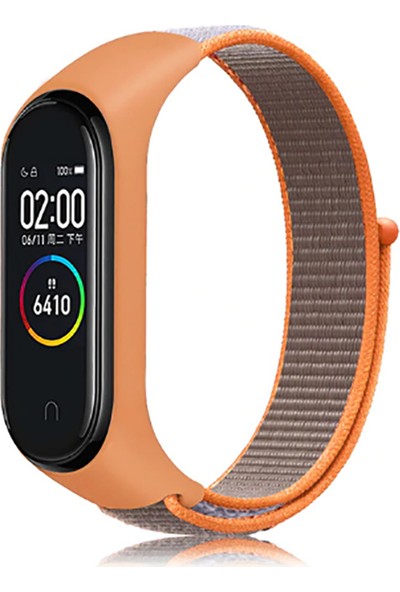 Cupcase Xiaomi Mi Band 5 Krd-03 Hasır Örgülü Kordon Kayış NO26 Cupcase Xiaomi Mi Band 5 Krd-03 Hasır Örgülü Kordon Kayış NO26