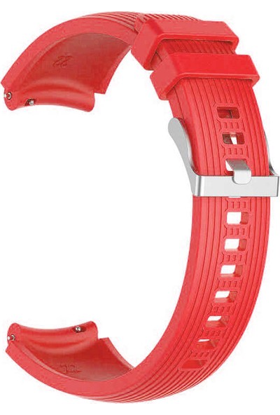 Cupcase Galaxy Watch 42MM (20MM) Krd-18 Silikon Kordon Kayış No5