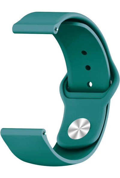 Cupcase Galaxy Watch Active 2 40MM Krd-11 20MM Silikon Kordon Kayış Petrol Mavi Cupcase Galaxy Watch Active 2 40MM Krd-11 20MM Silikon Kordon Kayış Petrol Mavi