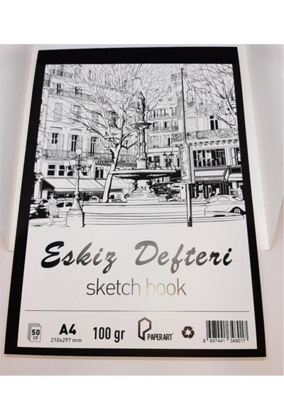 Paperart Eskiz Defter A4 50 Yaprak 100 gr