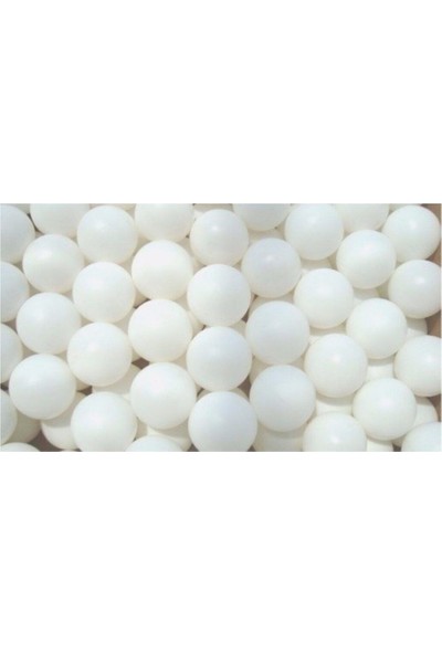 Morbeyazhome Masa Tenisi Pin Pon Topu Beyaz 10 Adet