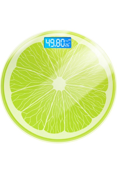 Mastek QR1603 Elektronik Dijital Baskül Limon Desenli Mastek QR1603 Elektronik Dijital Baskül Limon Desenli