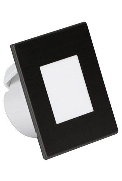 Alfa LED Akviva Klasik Kare Siyah LED Basamak Armatürü Günışığı Alfa LED Akviva Klasik Kare Siyah LED Basamak Armatürü Günışığı