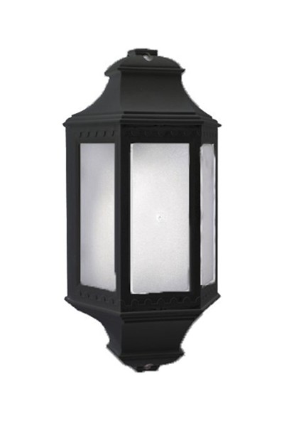 Alfa LED Akviva Antik Aplik Siyah