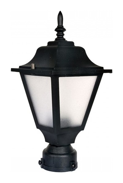 Alfa LED Akviva Kare Fener Direk Üstü Siyah