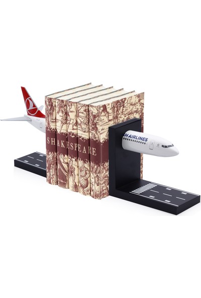 Zekupp Boeing 737 Uçak Motifli Kitap Tutucu Zekupp Boeing 737 Uçak Motifli Kitap Tutucu