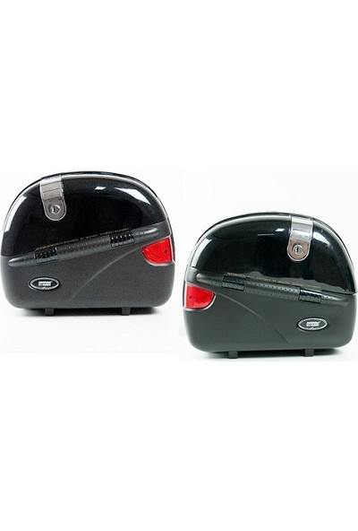 Smk Motosiklet Yan Çanta Cruiser Takım + Çanta Demiri- Siyah