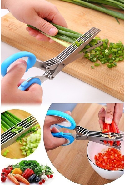 E-Dahane Çoklu Doğrama Makası, Sebze Meyve Kesme Doğrama Makası E-Dahane Çoklu Doğrama Makası, Sebze Meyve Kesme Doğrama Makası