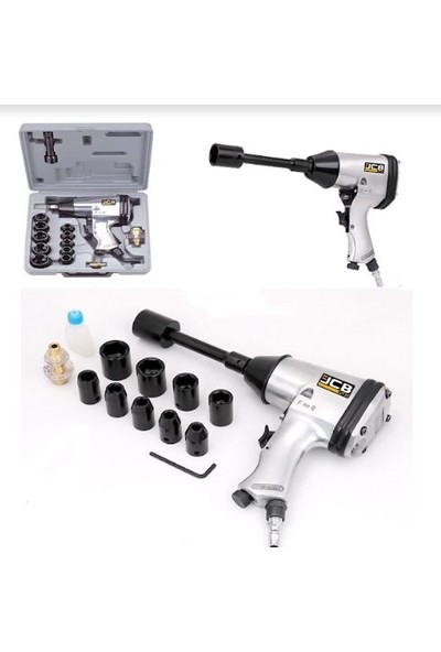 Jcb Pro Plus Air Nm 540 Sjs Metal Şanzuman Havalı Somun Sökme Set 14 Parça