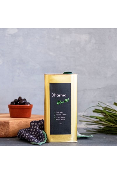 Dharma Naturel Sızma Zeytinyağı 3 Lt Dharma Naturel Sızma Zeytinyağı 3 Lt