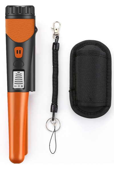 Buyfun Taşınabilir Metal Dedektörü - Turuncu/Siyah (Yurt Dışından)