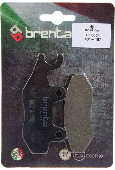 Brenta Kawasaki Ex 250 R Nınja Ön / Arka Disk Brenta Fren Balata Brenta Kawasaki Ex 250 R Nınja Ön / Arka Disk Brenta Fren Balata